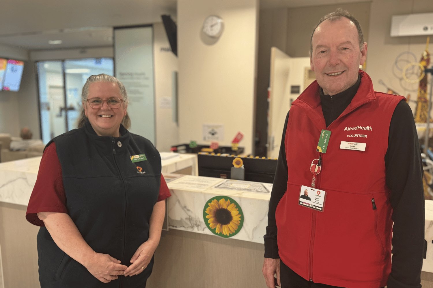Sunflower spreading across Alfred sites | Bayside Health (Alfred)