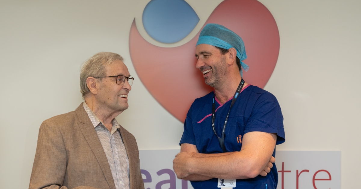 Graham’s gift comes from the heart | Alfred Health