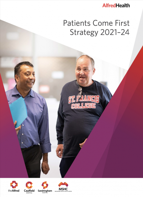 Patients Come First | Alfred Health