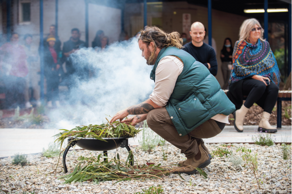 Indigenous Garden opens | Alfred Health