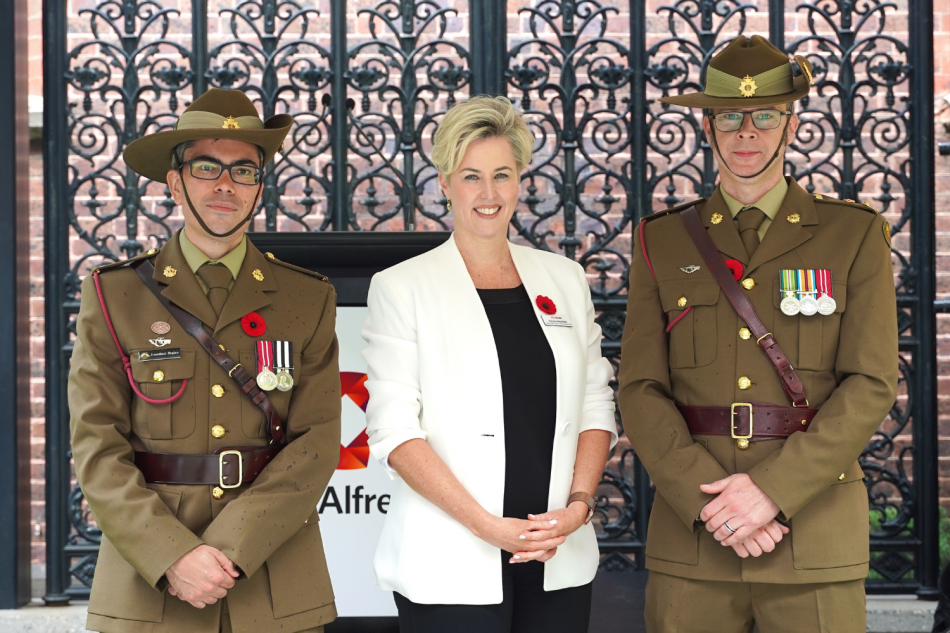 Alfred community comes together for moving Remembrance Day service ...